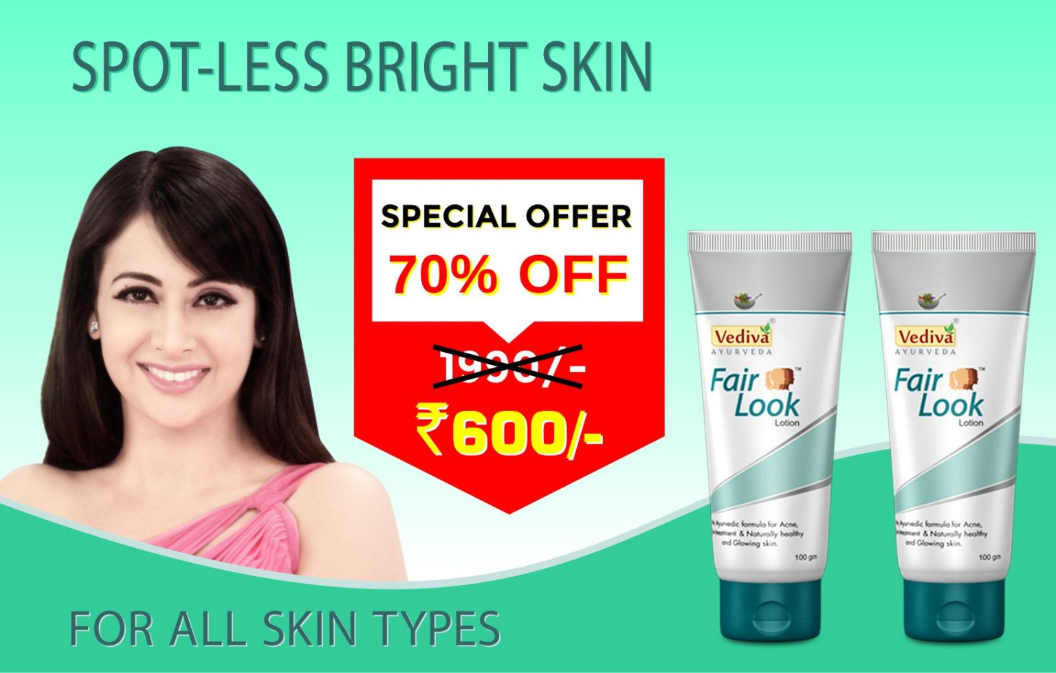Fair Look Lotion for Fair Skin | Buy Fair Look | As seen on TV